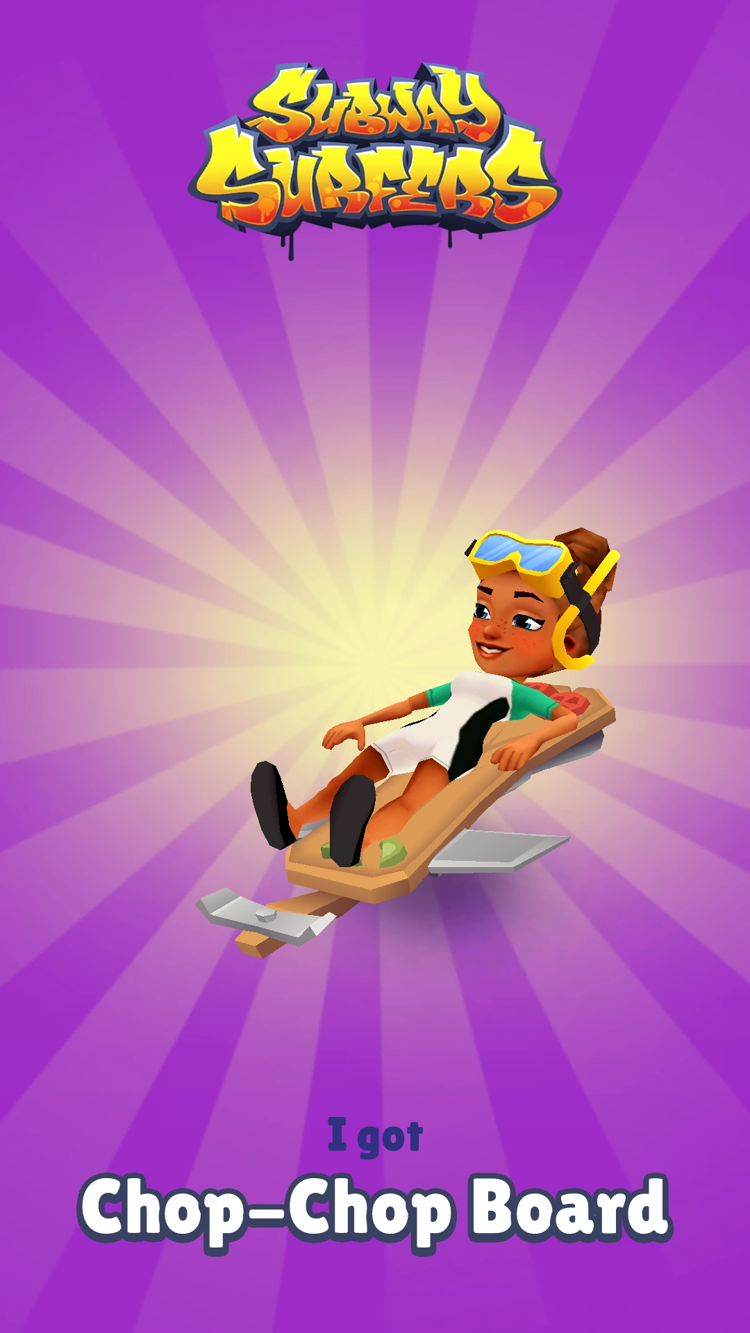 Chop-Chop Board | Subway Surfers Wiki | Fandom