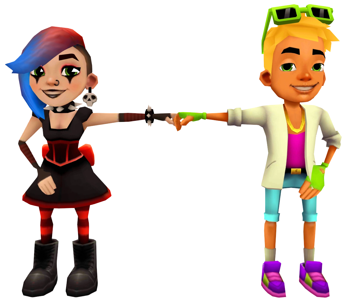 User blog:CaitlinTheCuteGirl/Lucy and Nick | Subway Surfers Wiki | Fandom