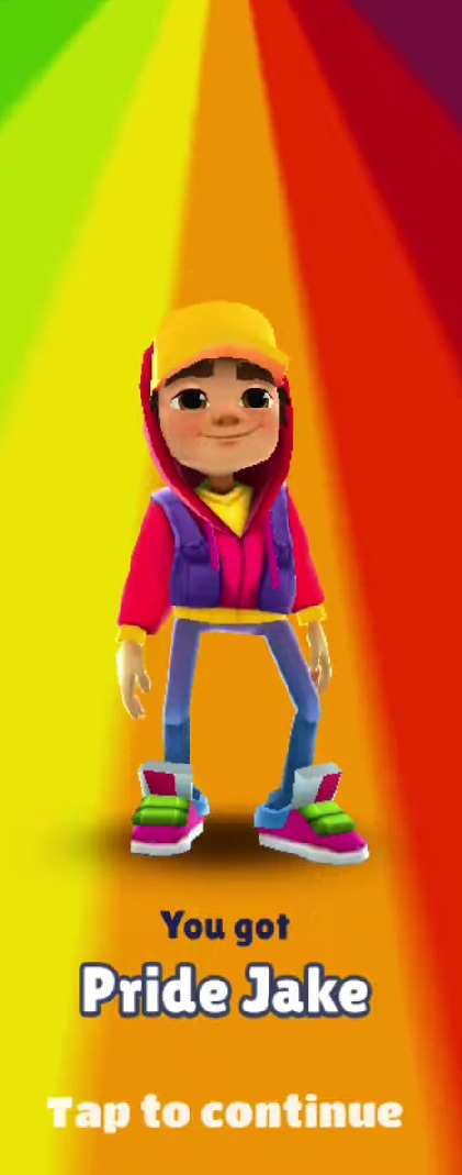 Pride Jake/Gallery | Subway Surfers Wiki | Fandom