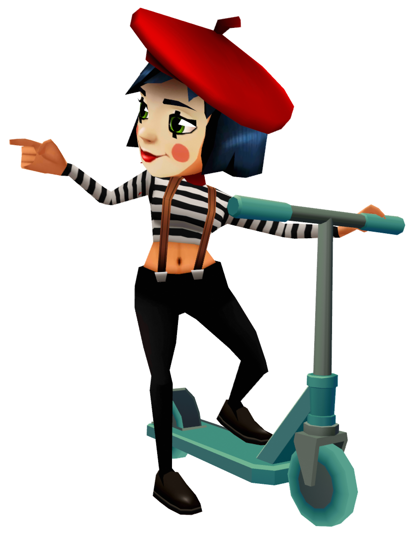 User Blogcaitlinthecutegirlsubway Surfers Characters In Tutti Poses