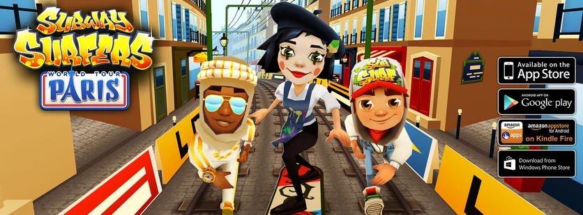 Subway Surfers World Tour: Paris 2014 | Subway Surfers Wiki | Fandom