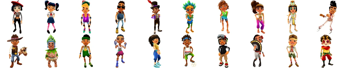 User blog:CaitlinTheCuteGirl/Sets of 20 Characters by OldPhotoJoiner ...