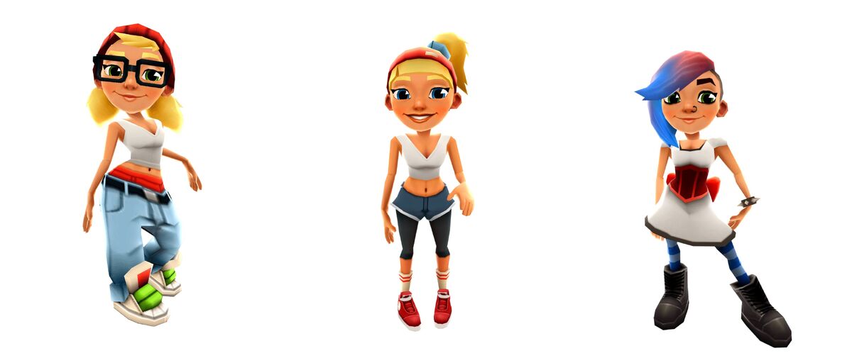 User Blogcaitlinthecutegirltricky Tasha And Lucy Subway Surfers