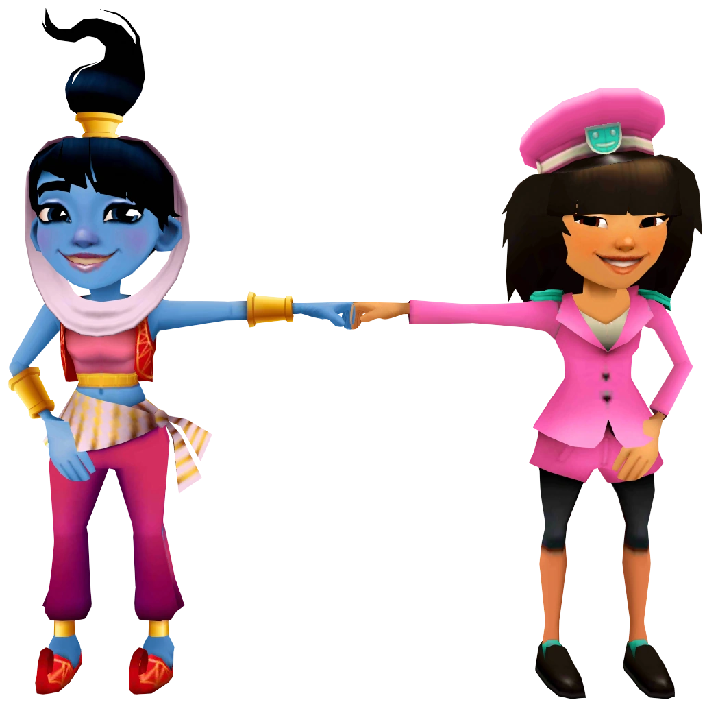 User blog:CaitlinTheCuteGirl/Amira and Mina | Subway Surfers Wiki | Fandom