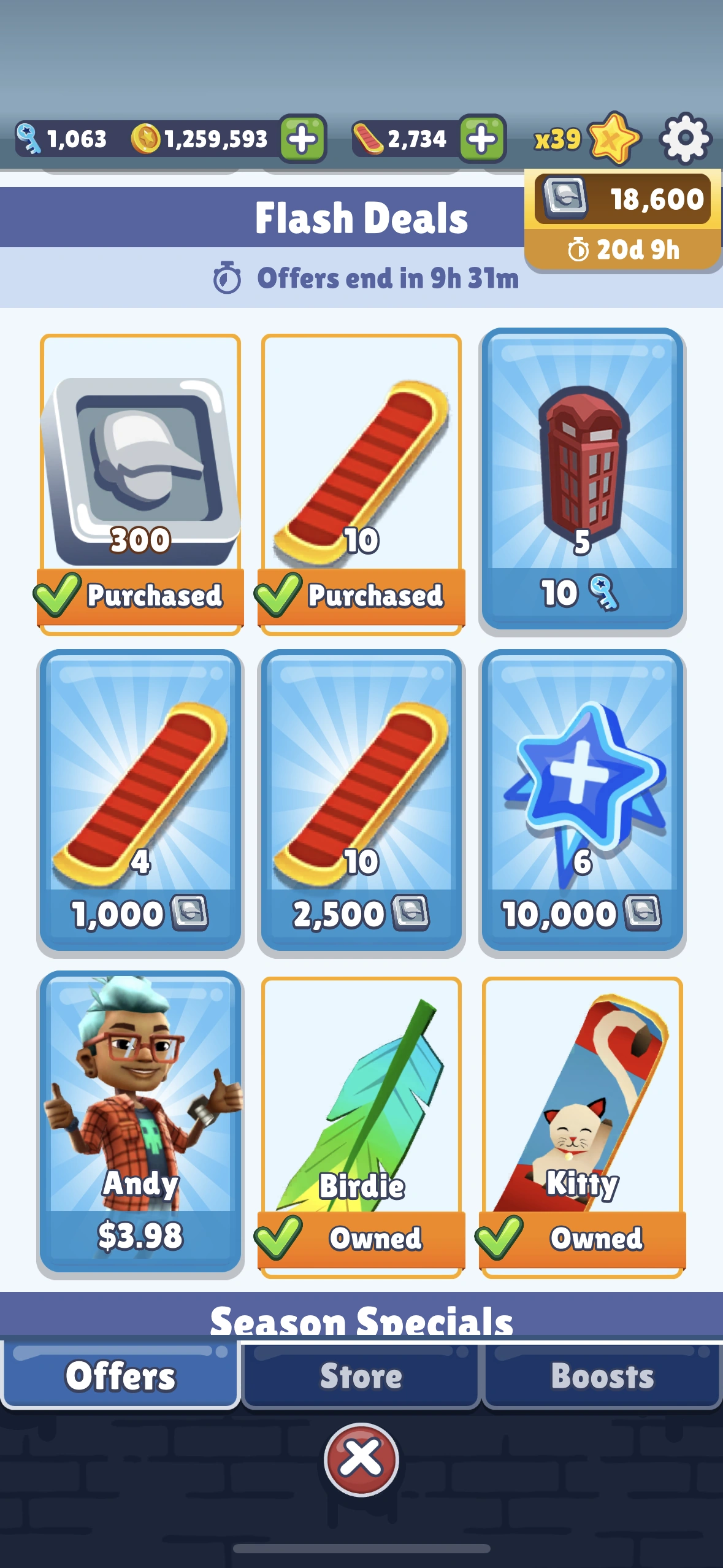 User blog:VibberSurf/Flash Deals Gallery | Subway Surfers Wiki | Fandom