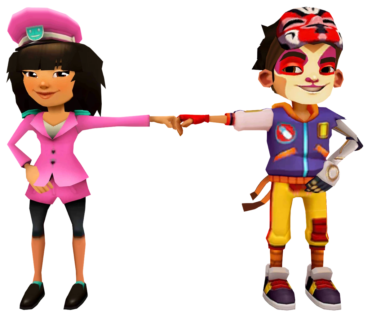 User blog:CaitlinTheCuteGirl/Mina and Sun | Subway Surfers Wiki | Fandom