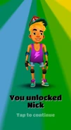 Nick | Subway Surfers Wiki | Fandom