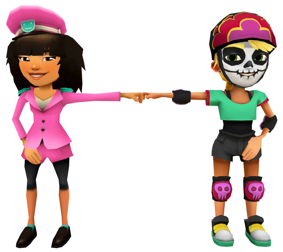 User blog:CaitlinTheCuteGirl/Mina and Olivia | Subway Surfers Wiki | Fandom