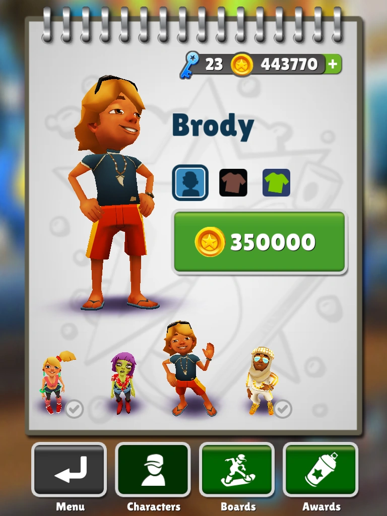 Subway Surfers Brody