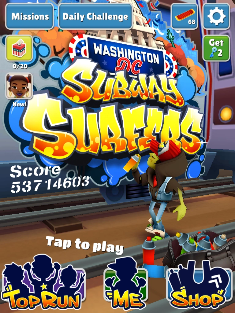 Subway Surfers World Tour: Washington D.C. | Subway Surfers Wiki | Fandom