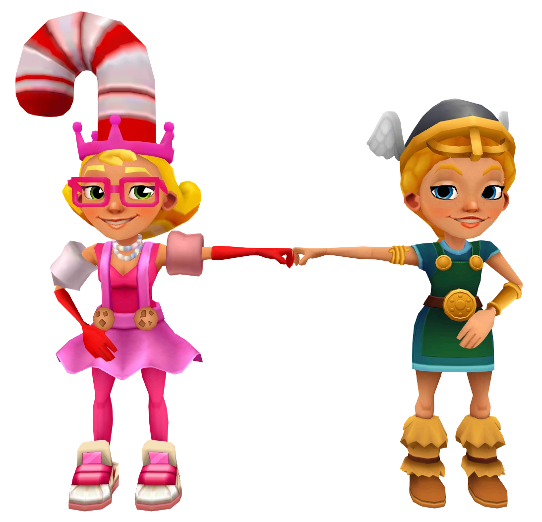 User blog:CaitlinTheCuteGirl/Elf Tricky and Freya | Subway Surfers Wiki ...