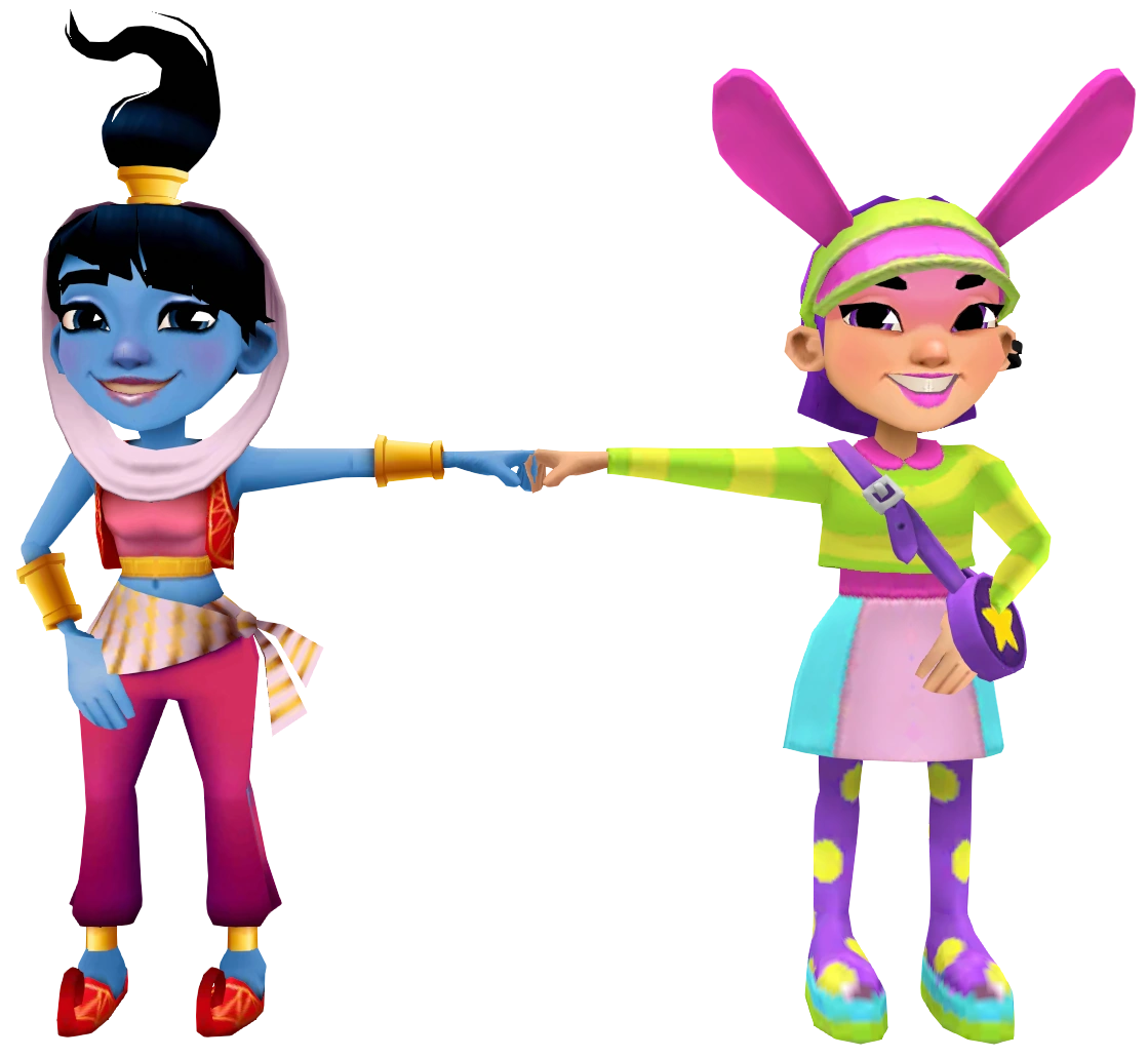 User blog:CaitlinTheCuteGirl/Amira and Bonnie | Subway Surfers Wiki | Fandom