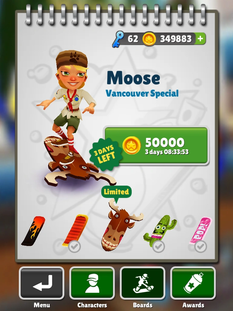 Moose | Subway Surfers Wiki | Fandom