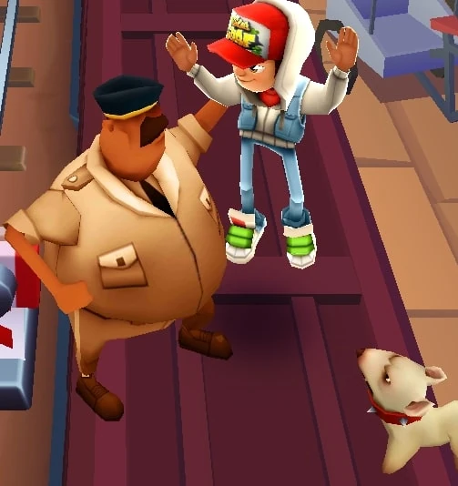 Guard/Characters getting caught | Subway Surfers Wiki | Fandom