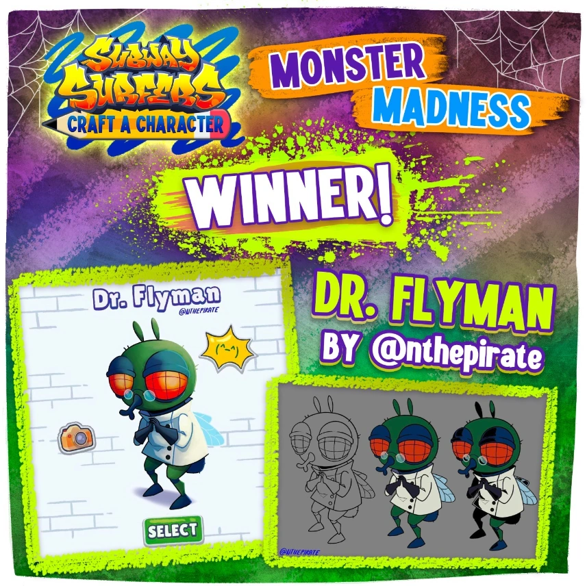 Dr. Flyman | Subway Surfers Wiki | Fandom