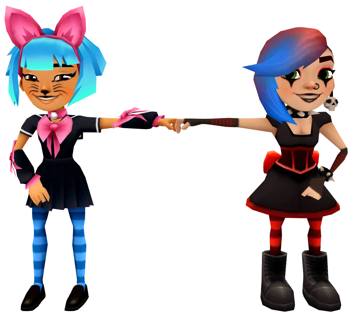 User blog:Caitlin Reece Alex Francisco/Harumi and Lucy | Subway Surfers Wiki | Fandom