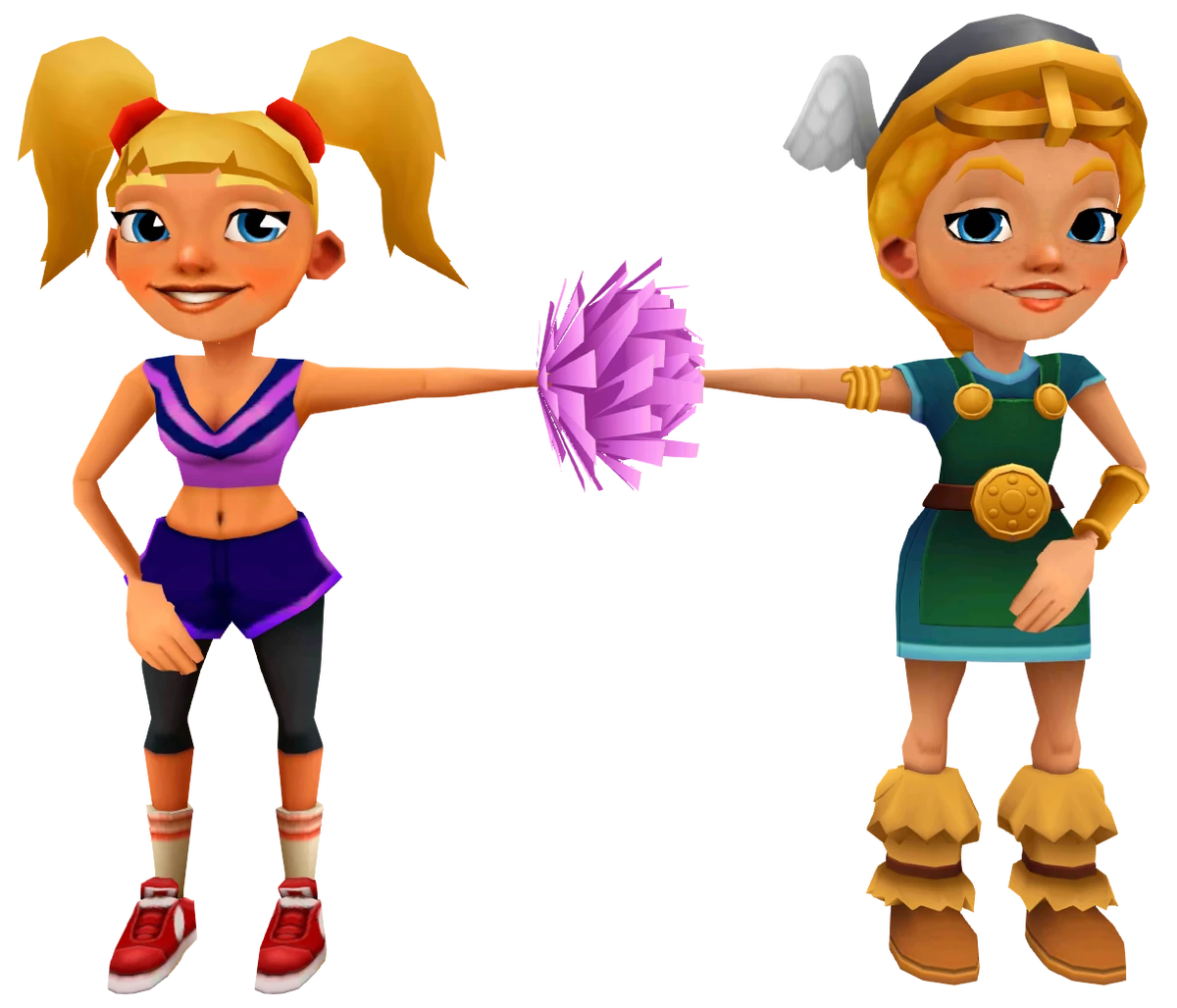 User blog:CaitlinTheCuteGirl/Tasha and Freya | Subway Surfers Wiki | Fandom