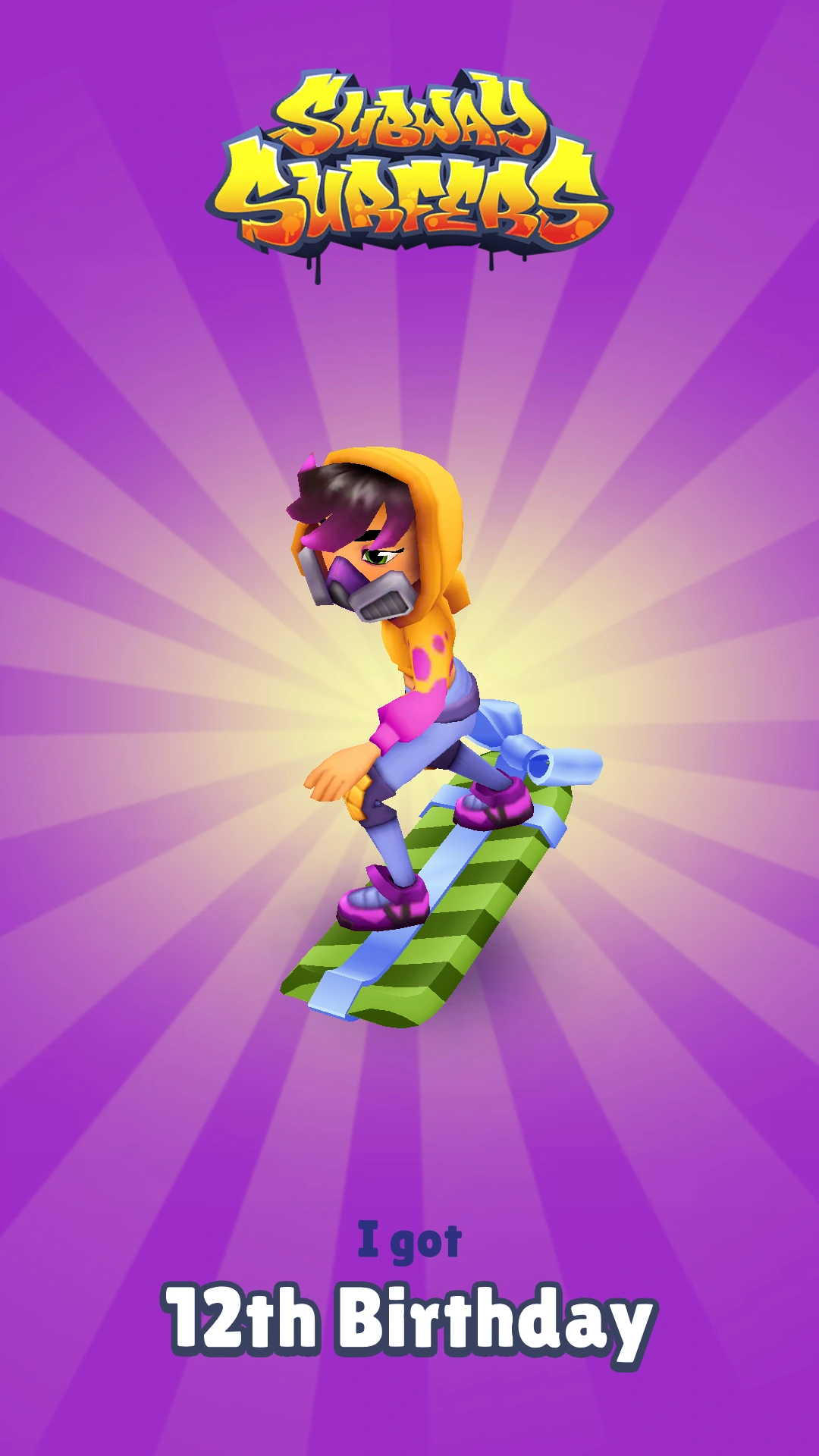 12th Birthday | Subway Surfers Wiki | Fandom