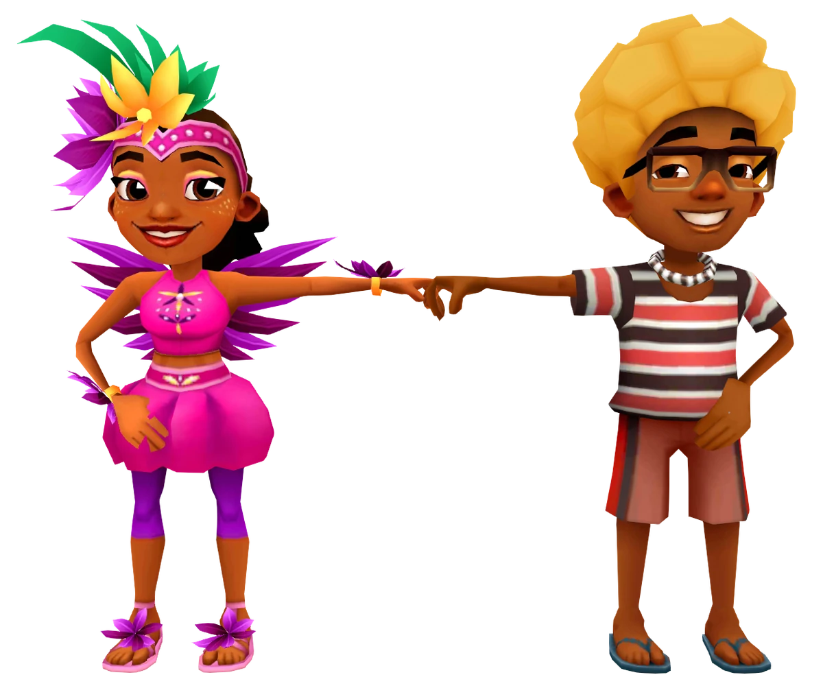 User blog:CaitlinTheCuteGirl/Carmen and Edison | Subway Surfers Wiki ...