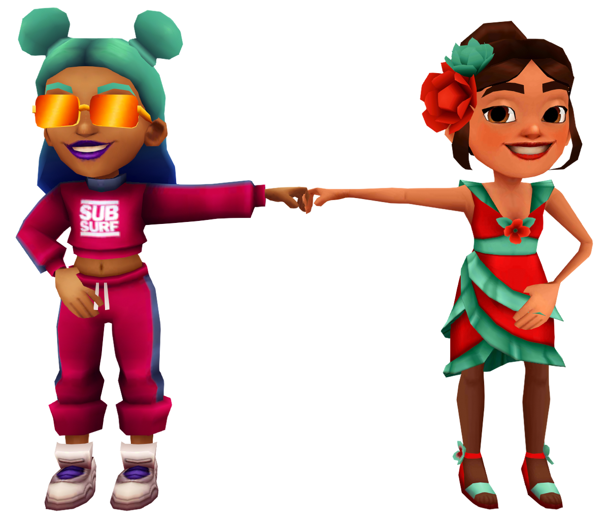 User blog:Caitlin Reece Alex Francisco/Alicia and Sofia | Subway Surfers Wiki | Fandom