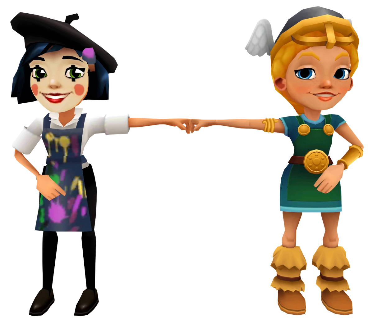 User blog:CaitlinTheCuteGirl/Coco and Freya | Subway Surfers Wiki | Fandom