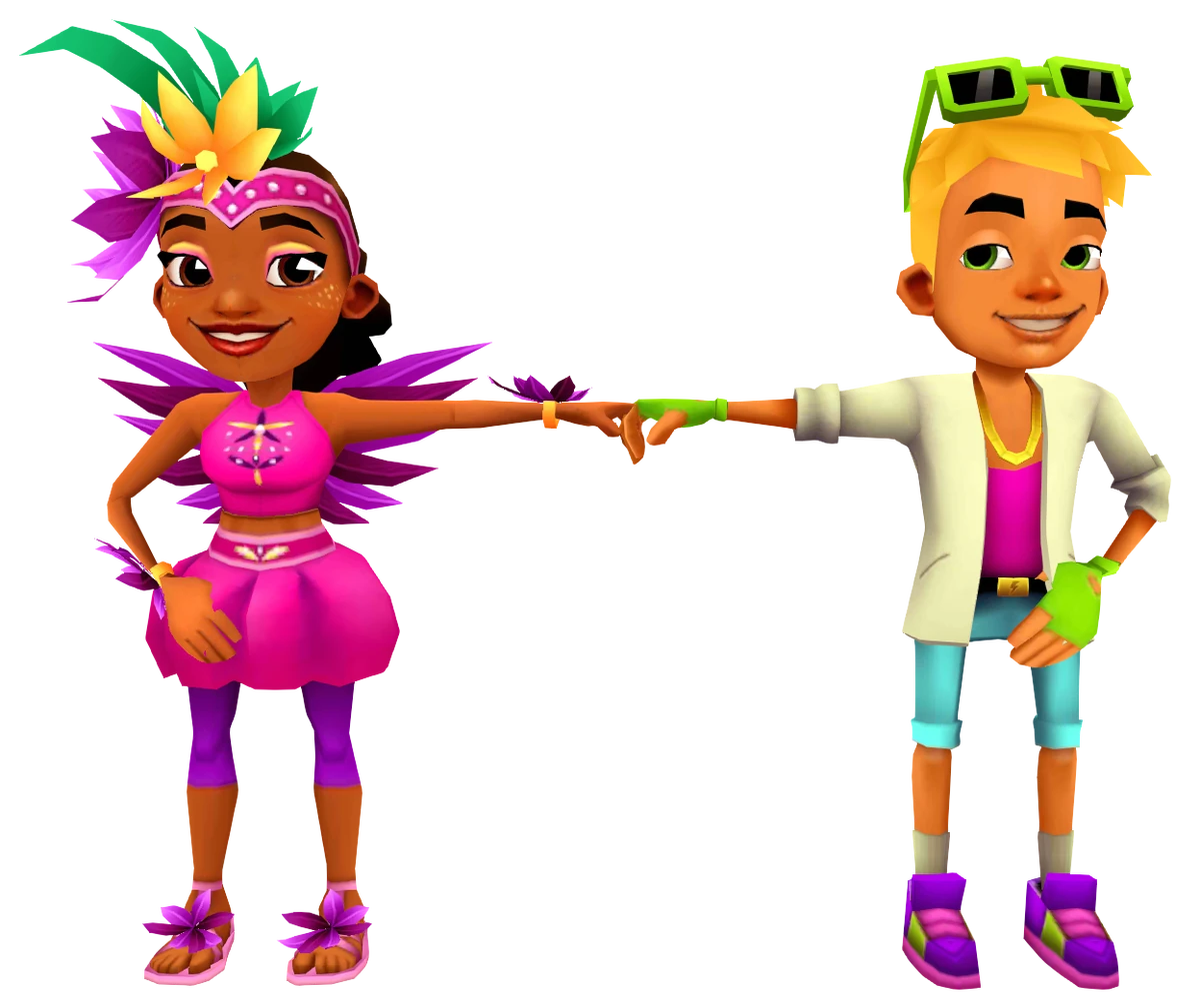 User blog:CaitlinTheCuteGirl/Carmen and Nick | Subway Surfers Wiki | Fandom