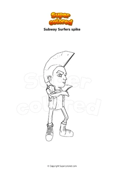 subway surfers coloring pages printable