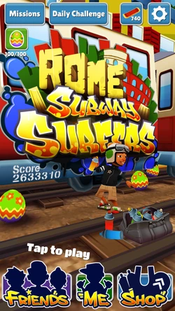 Hack Score Subway Surfers Rome