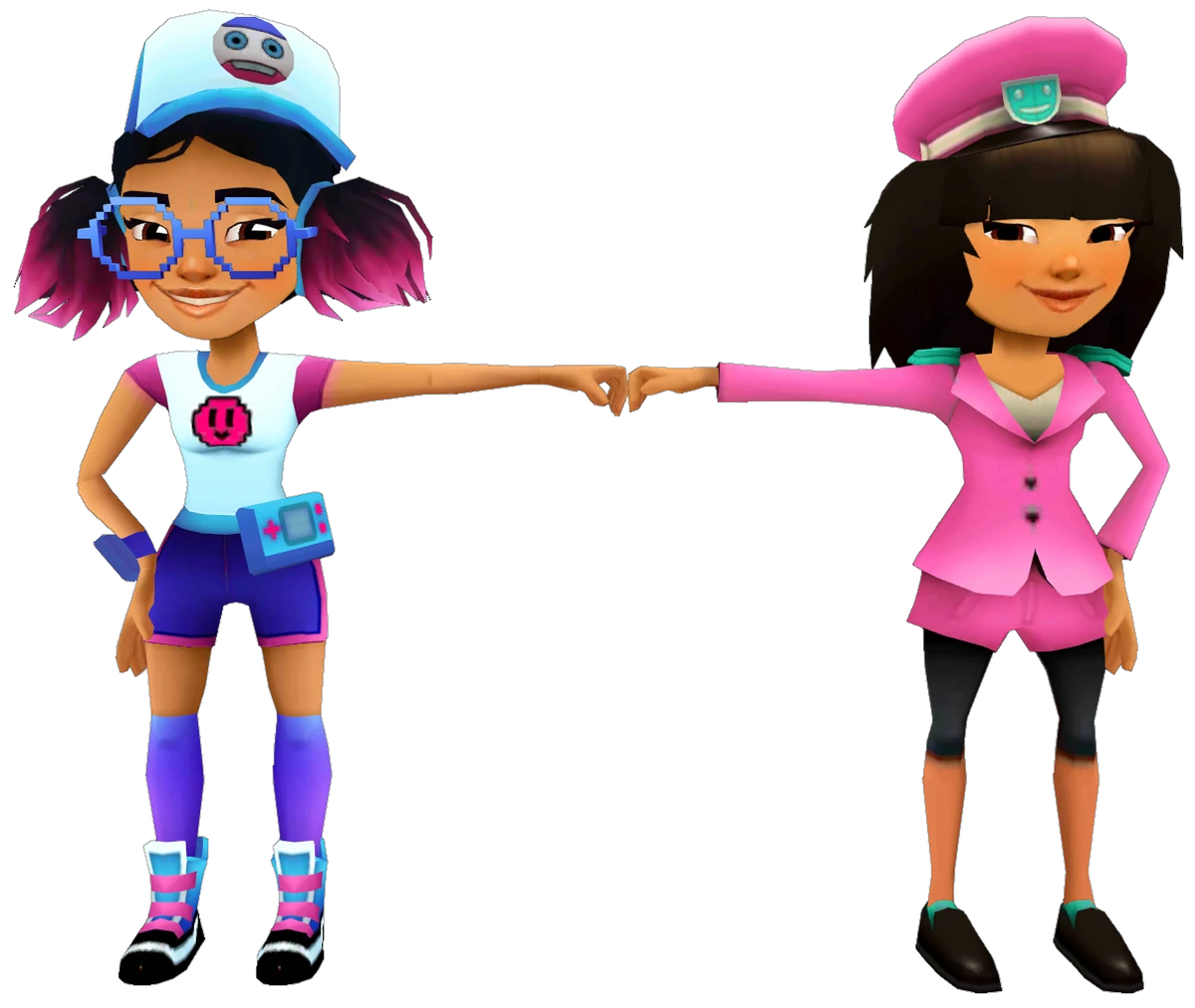 User blog:CaitlinTheCuteGirl/Mina and Jenny | Subway Surfers Wiki | Fandom