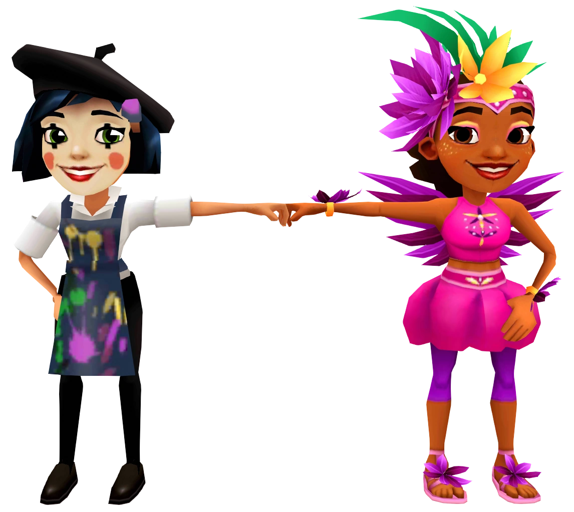 User blog:CaitlinTheCuteGirl/Coco and Carmen | Subway Surfers Wiki | Fandom