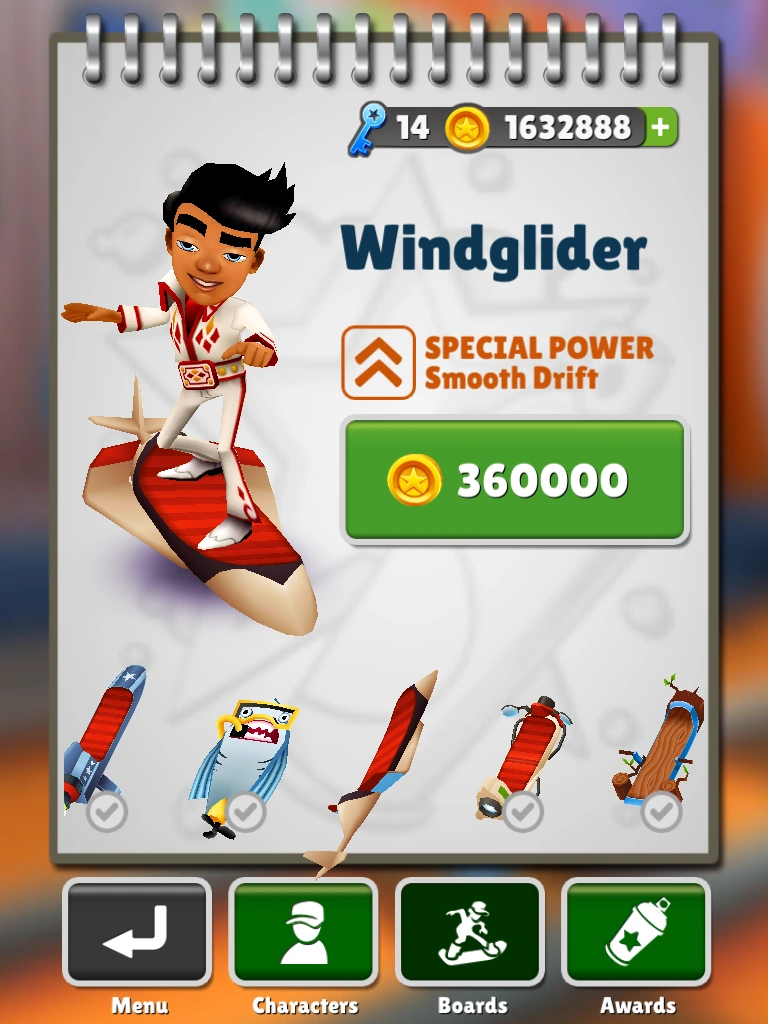 Windglider | Subway Surfers Wiki | Fandom