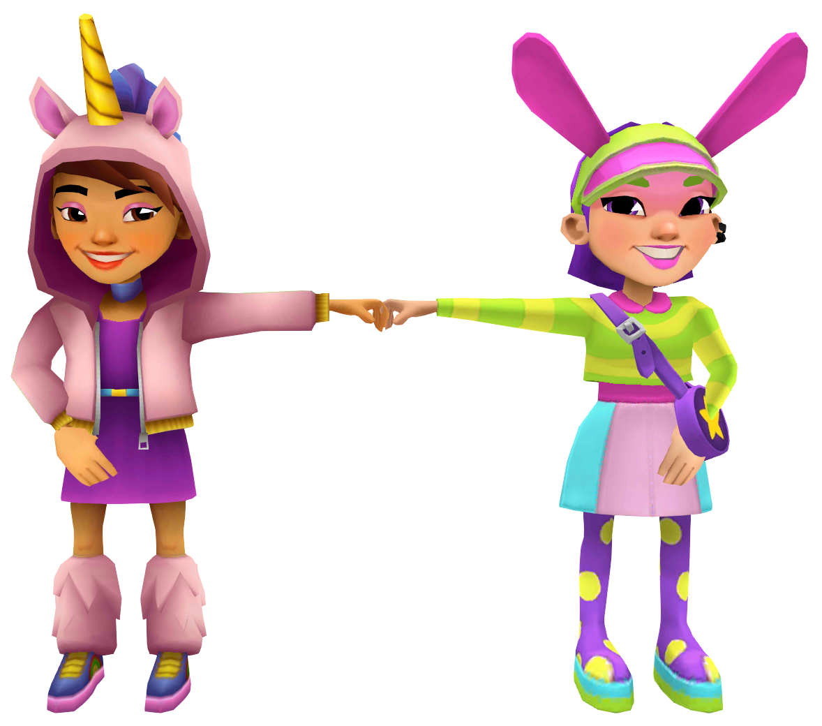 User blog:CaitlinTheCuteGirl/Jia and Bonnie | Subway Surfers Wiki | Fandom
