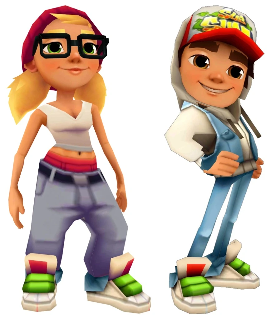 User blog:CaitlinTheCuteGirl/Subway Surfers in Switched Poses by ...