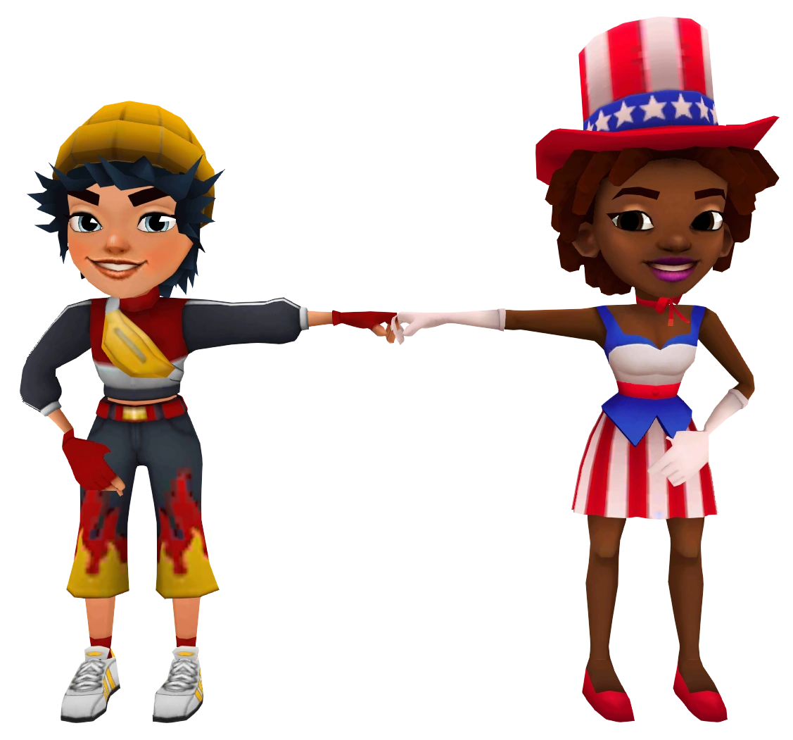 User blog:CaitlinTheCuteGirl/Alex and Lauren | Subway Surfers Wiki | Fandom