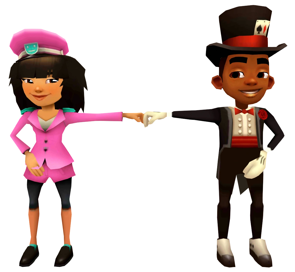 User blog:CaitlinTheCuteGirl/Mina and Eddy | Subway Surfers Wiki | Fandom