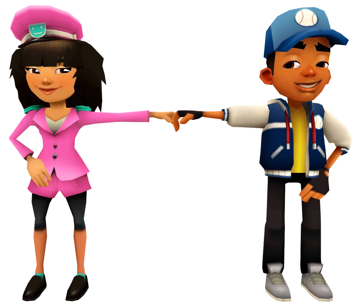 User blog:CaitlinTheCuteGirl/Mina and Tony | Subway Surfers Wiki | Fandom