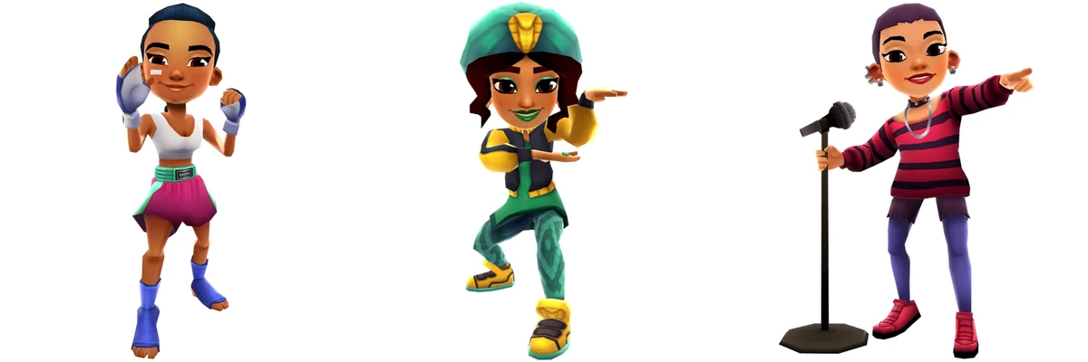 User blog:CaitlinTheCuteGirl/Noon, Salma, and Nina | Subway Surfers ...