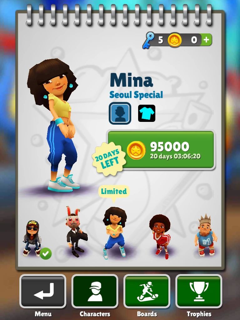 Mina | Subway Surfers Wiki | Fandom