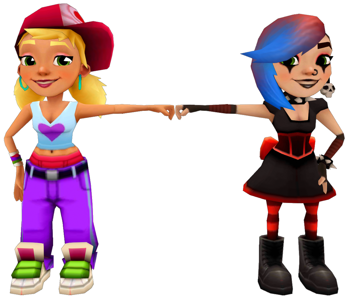 User blog:Caitlin Reece Alex Francisco/Tricky and Lucy | Subway Surfers Wiki | Fandom