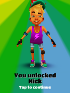 Nick | Subway Surfers Wiki | Fandom