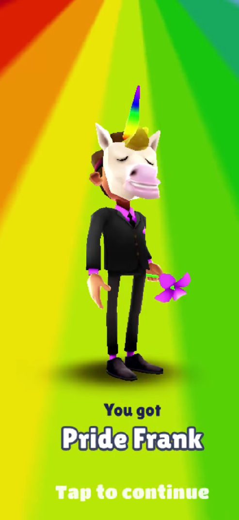 Pride Frank | Subway Surfers Wiki | Fandom