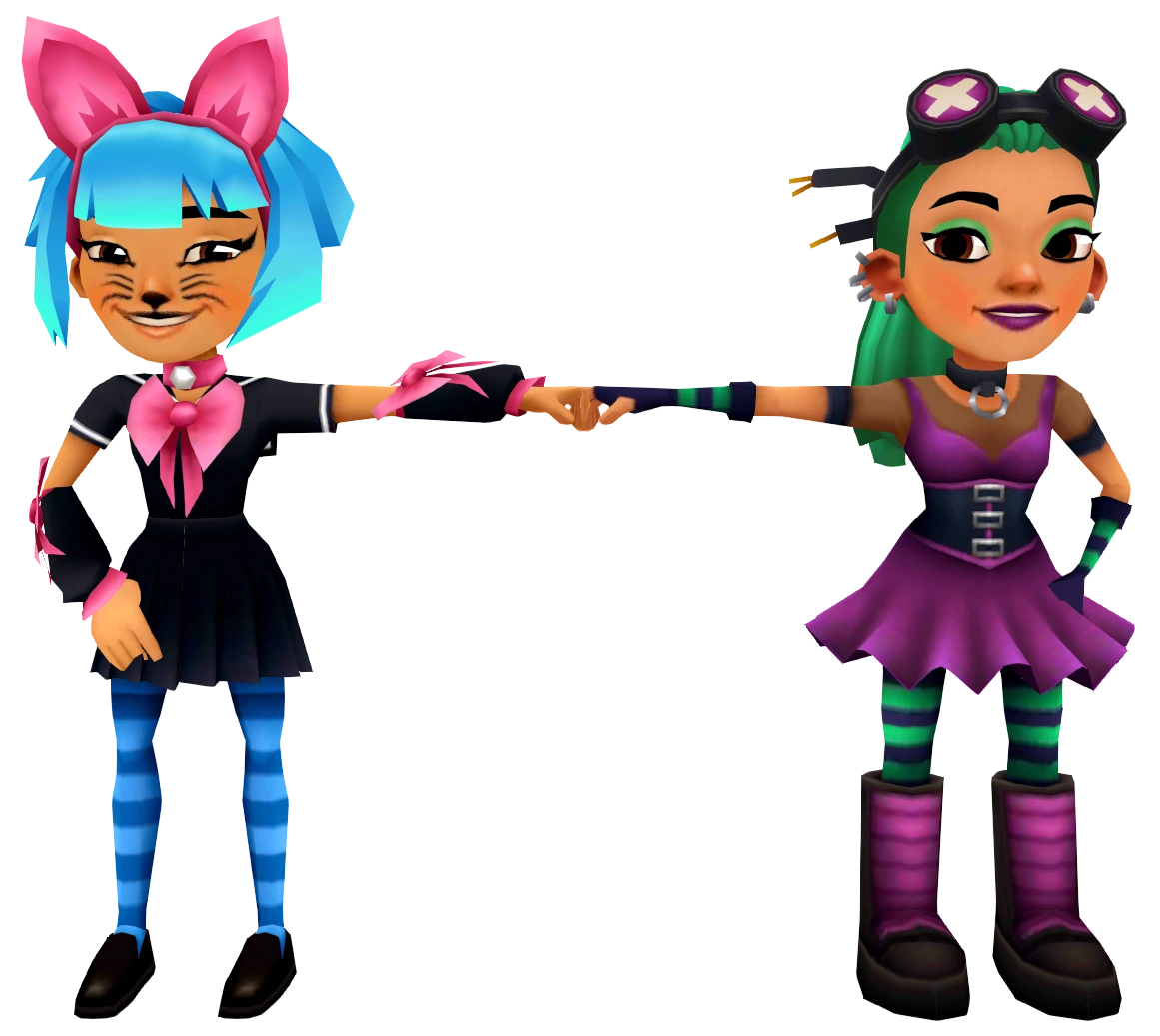 User blog:CaitlinTheCuteGirl/Harumi and Nina | Subway Surfers Wiki | Fandom