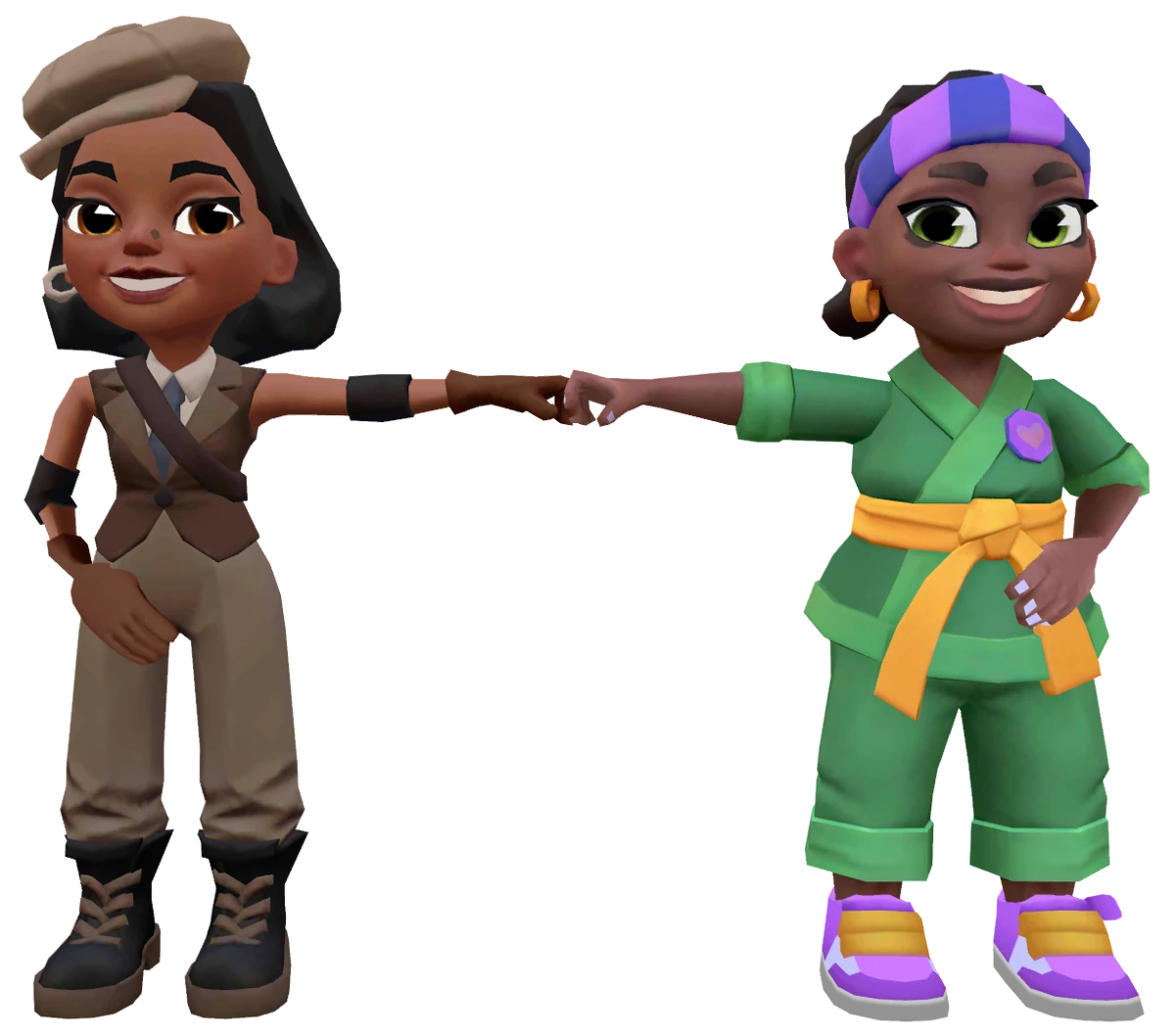 User blog:CaitlinTheCuteGirl/Alia and Taina | Subway Surfers Wiki | Fandom