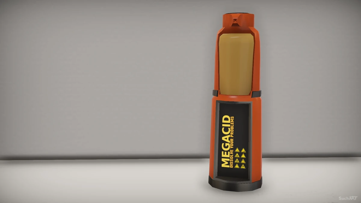 MEGACID - Universal Solvent | SuchArt: Genius Art Simulator Wiki | Fandom