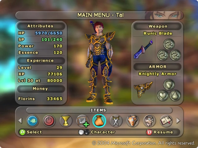 Game Menu | Sudeki Wiki | Fandom