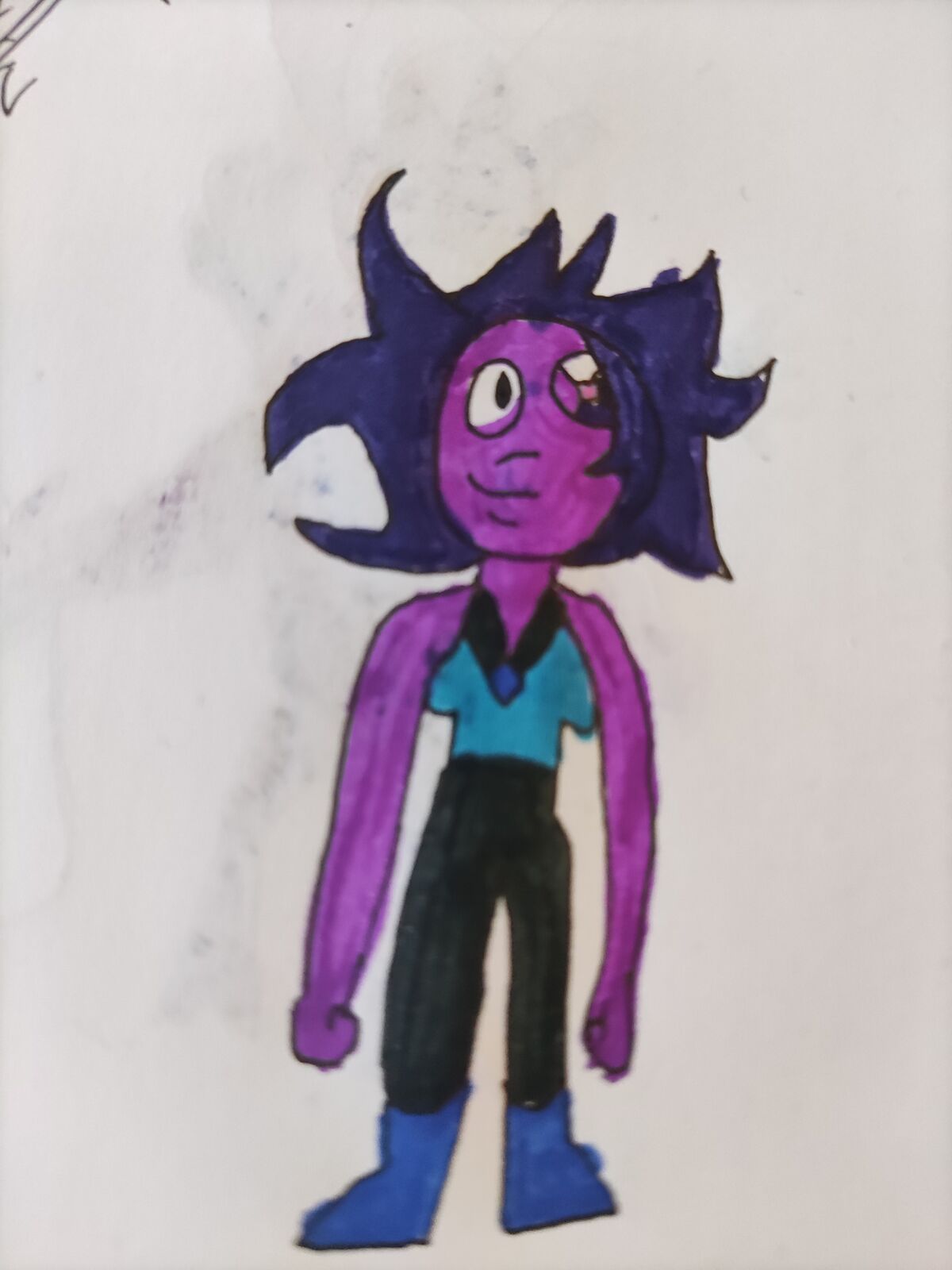 Amethyst Benitoite Component Steven Universe Fanon Wikia Fandom