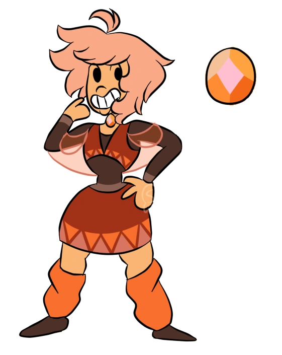 Orange Chalcedony (SourP) | Steven Universe Fanon Wikia | Fandom
