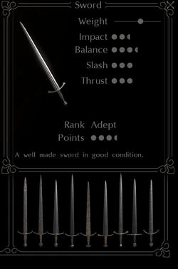 Sword Types And Names