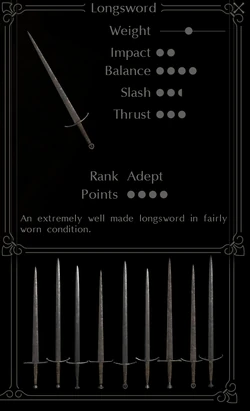 Types Of Longswords