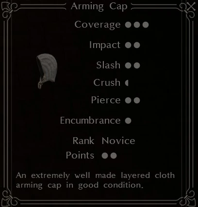 Arming Caps - Sui Generis Wiki